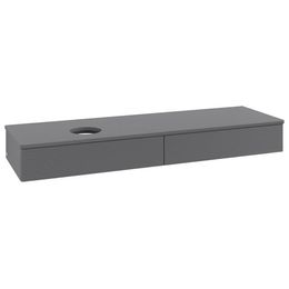 Villeroy & Boch Villeroy & Boch Waschtischunterschrank Antao L15_1 1600x190x500mm mit Beleuchtung mit Struktur FK/AP L15110GK