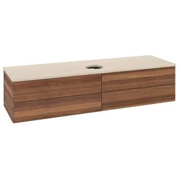Villeroy & Boch Villeroy & Boch Waschtischunterschrank Antao L25_1 1600x360x500mm mit Beleuchtung FK/AP: HM/3 L25013HM