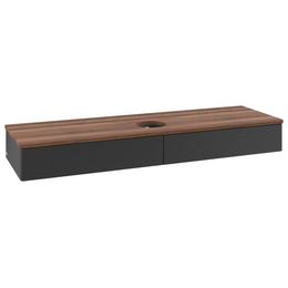 Villeroy & Boch Villeroy & Boch Waschtischunterschrank Antao L14_1 1600x190x500mm mit Beleuchtung mit Struktur FK/AP L14112PD