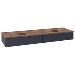 Villeroy & Boch Villeroy & Boch Waschtischunterschrank Antao L17_1 1600x190x500mm mit Beleuchtung FK/AP: HG/2 L17012HG