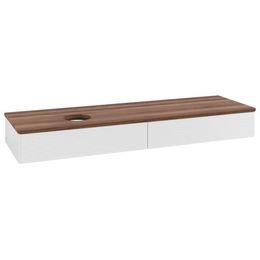 Villeroy & Boch Villeroy & Boch Waschtischunterschrank Antao L15_1 1600x190x500mm mit Beleuchtung mit Struktur FK/AP L15112GF