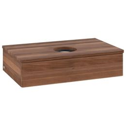 Villeroy & Boch Villeroy & Boch Waschtischunterschrank Antao L08_1 800x190x500mm mit Beleuchtung mit Struktur FK/AP: L08112HM