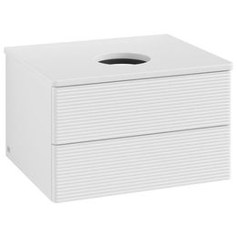 Villeroy & Boch Villeroy & Boch Waschtischunterschrank Antao L18_1 600x360x500mm mit Beleuchtung mit Struktur FK/AP: L18110GF