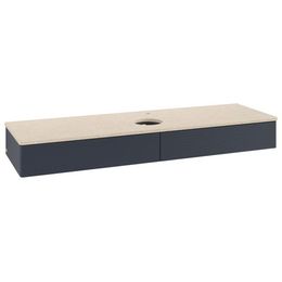 Villeroy & Boch Villeroy & Boch Waschtischunterschrank Antao L14_5 1600x190x500mm mit Beleuchtung mit Struktur FK/AP L14153HG