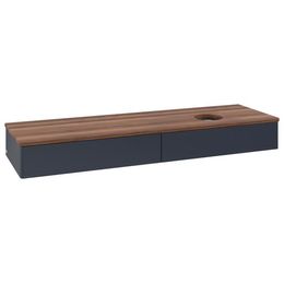 Villeroy & Boch Villeroy & Boch Waschtischunterschrank Antao L16_1 1600x190x500mm mit Beleuchtung FK/AP: HG/2 L16012HG