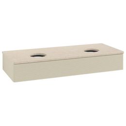 Villeroy & Boch Villeroy & Boch Waschtischunterschrank Antao L13_1 1200x190x500mm mit Beleuchtung mit Struktur FK/AP L13113HJ