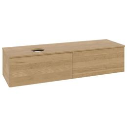 Villeroy & Boch Villeroy & Boch Waschtischunterschrank Antao L37_1 1600x360x500mm mit Beleuchtung FK/AP: HN/1 L37011HN