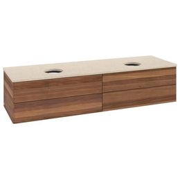 Villeroy & Boch Villeroy & Boch Waschtischunterschrank Antao L28_1 1600x360x500mm mit Beleuchtung FK/AP: HM/3 L28013HM