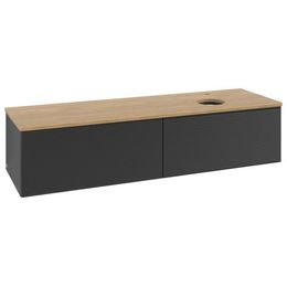 Villeroy & Boch Villeroy & Boch Waschtischunterschrank Antao L38_5 1600x360x500mm mit Beleuchtung mit Struktur FK/AP L38151PD