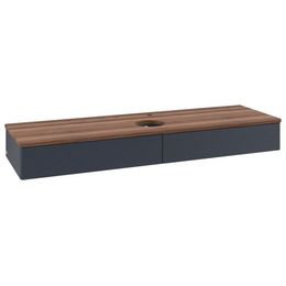 Villeroy & Boch Villeroy & Boch Waschtischunterschrank Antao L14_5 1600x190x500mm mit Beleuchtung mit Struktur FK/AP L14152HG