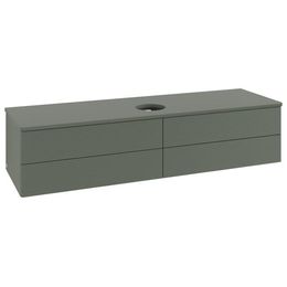 Villeroy & Boch Villeroy & Boch Waschtischunterschrank Antao L25_1 1600x360x500mm mit Beleuchtung mit Struktur FK/AP L25110HL