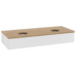 Villeroy & Boch Villeroy & Boch Waschtischunterschrank Antao L13_1 1200x190x500mm mit Beleuchtung mit Struktur FK/AP L13111GF