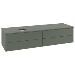 Villeroy & Boch Villeroy & Boch Waschtischunterschrank Antao L26_1 1600x360x500mm mit Beleuchtung mit Struktur FK/AP L26110HL