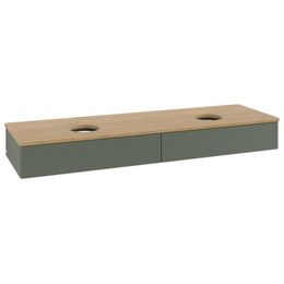 Villeroy & Boch Villeroy & Boch Waschtischunterschrank Antao L17_1 1600x190x500mm mit Beleuchtung mit Struktur FK/AP L17111HL