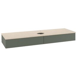 Villeroy & Boch Villeroy & Boch Waschtischunterschrank Antao L14_5 1600x190x500mm mit Beleuchtung mit Struktur FK/AP L14153HL