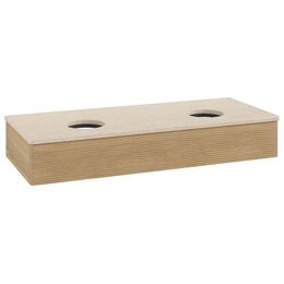 Villeroy & Boch Villeroy & Boch Waschtischunterschrank Antao L13_1 1200x190x500mm mit Beleuchtung mit Struktur FK/AP L13113HN