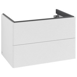Villeroy & Boch Villeroy & Boch Waschtischunterschrank Antao L04 788x504x496mm mit Beleuchtung mit Struktur FK/AP: G L04100GF