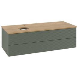 Villeroy & Boch Villeroy & Boch Waschtischunterschrank Antao L22_5 1200x360x500mm mit Beleuchtung mit Struktur FK/AP L22151HL
