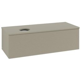 Villeroy & Boch Villeroy & Boch Waschtischunterschrank Antao L33_1 1200x360x500mm mit Beleuchtung mit Struktur FK/AP L33110HK