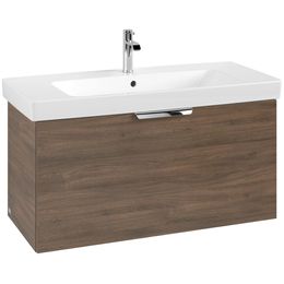 Villeroy & Boch Villeroy & Boch Set LineUp 1000mm mit Spiegel Glossy White S00804DHR1