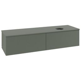 Villeroy & Boch Villeroy & Boch Waschtischunterschrank Antao L38_1 1600x360x500mm mit Beleuchtung mit Struktur FK/AP L38110HL