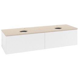Villeroy & Boch Villeroy & Boch Waschtischunterschrank Antao L39_5 1600x360x500mm mit Beleuchtung mit Struktur FK/AP L39153MT