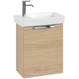 Villeroy & Boch Villeroy & Boch Set LineUp 450mm mit Spiegel Anschlag links Nordic Oak S00800VJR1