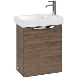 Villeroy & Boch Villeroy & Boch Set LineUp 450mm mit Spiegel Anschlag rechts Arizona Oak S00801VHR1
