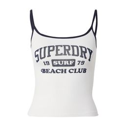 Superdry Top 'Essential' Damen Größe S navy / wollweiß