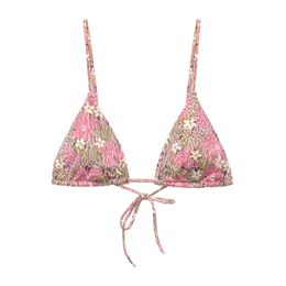 Pull&Bear Pull&bear Bikini Top female Pink size XL