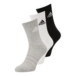 adidas Performance Athletic Socks 'Cushioned Crew 3 Pairs' male Grey, Black, White size 31-33