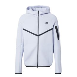 Nike Sportswear Sweatjacke 'Tech Fleece' Herren Gr&ouml;&szlig;e XXL pastellblau / schwarz