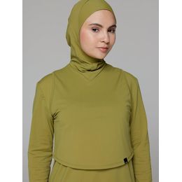 SIYA Swimwear Badeanzug 'Hijab' Damen Gr&ouml;&szlig;e S/M apfel