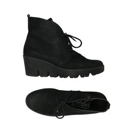Waldläufer WALDLÄUFER Stiefelette Damen Größe 37.5 Second Hand schwarz