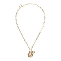 A&C Oslo – Nordic Design Jewellery Kette Mit Anhänger 'Note To Self' Damen Größe One Size gold