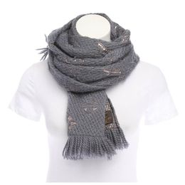 Louis Vuitton Schal Damen Größe One Size Second Hand grau