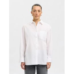 Selected Bluse 'SLFESTER' Damen Größe S weiß