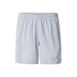 adidas Performance Sportshorts 'Own The Run' Herren Gr&ouml;&szlig;e XL hellgrau / wei&szlig;
