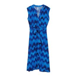 Mango Kleid 'Icat' Damen Größe 44 blau / dunkelblau
