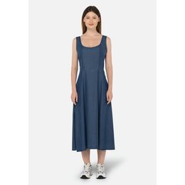 FRESHLIONS Maxikleid 'Beatrix' Damen Gr&ouml;&szlig;e 36 dunkelblau Winterkleid
