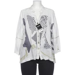 ELISA CAVALETTI Bluse Damen Größe XXL Second Hand weiß