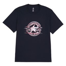 Converse T-Shirt Herren Gr&ouml;&szlig;e S navy / hellblau / hellrot / offwhite