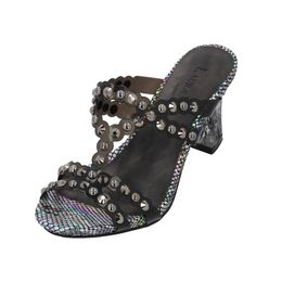 Laura Vita Mules 'Nino 06' female Black size 41