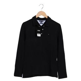 Tommy Hilfiger Poloshirt Damen Größe L Second Hand schwarz