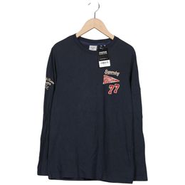 Superdry Langarmshirt Damen Größe S Second Hand marine
