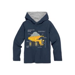 Kidsworld Shirt Jungen Gr&ouml;&szlig;e 116/122 marine / gelb / grau / schwarz / wei&szlig;