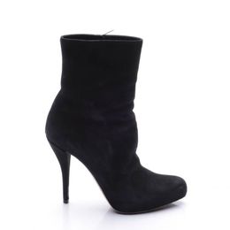Dior Stiefeletten Damen Größe 36.5 Second Hand schwarz