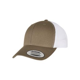 Flexfit Cap Herren Gr&ouml;&szlig;e 55/60 khaki / wei&szlig;