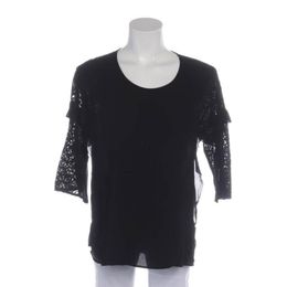 TWINSET Twin Set Bluse / Tunika Damen Größe M Second Hand schwarz