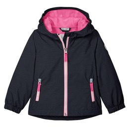 first instinct by Killtec Softshelljacke M&auml;dchen Gr&ouml;&szlig;e 98/104 nachtblau / pink